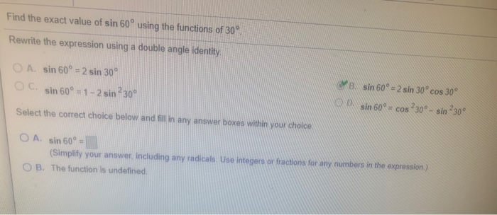 Solved W SO Find the exact value of tan 660° using the | Chegg.com