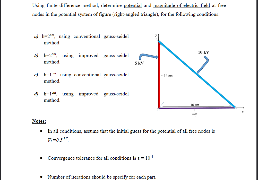 Using Matlab pls h is the grid size example: when | Chegg.com