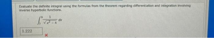 Solved Find the indefinite integral using the formulas from | Chegg.com