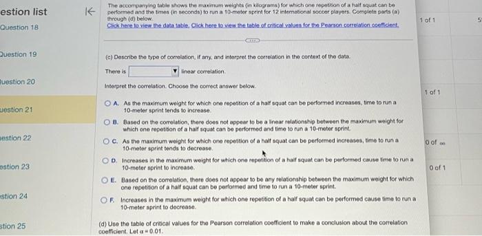 The accompanying table shows the maximum weights (in | Chegg.com