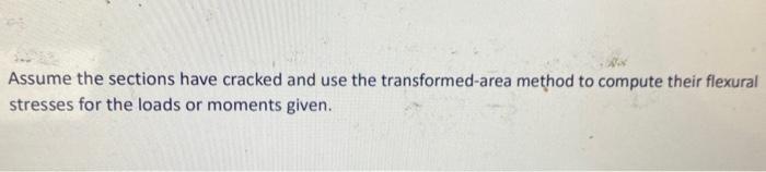 Solved Assume the sections have cracked and use the | Chegg.com