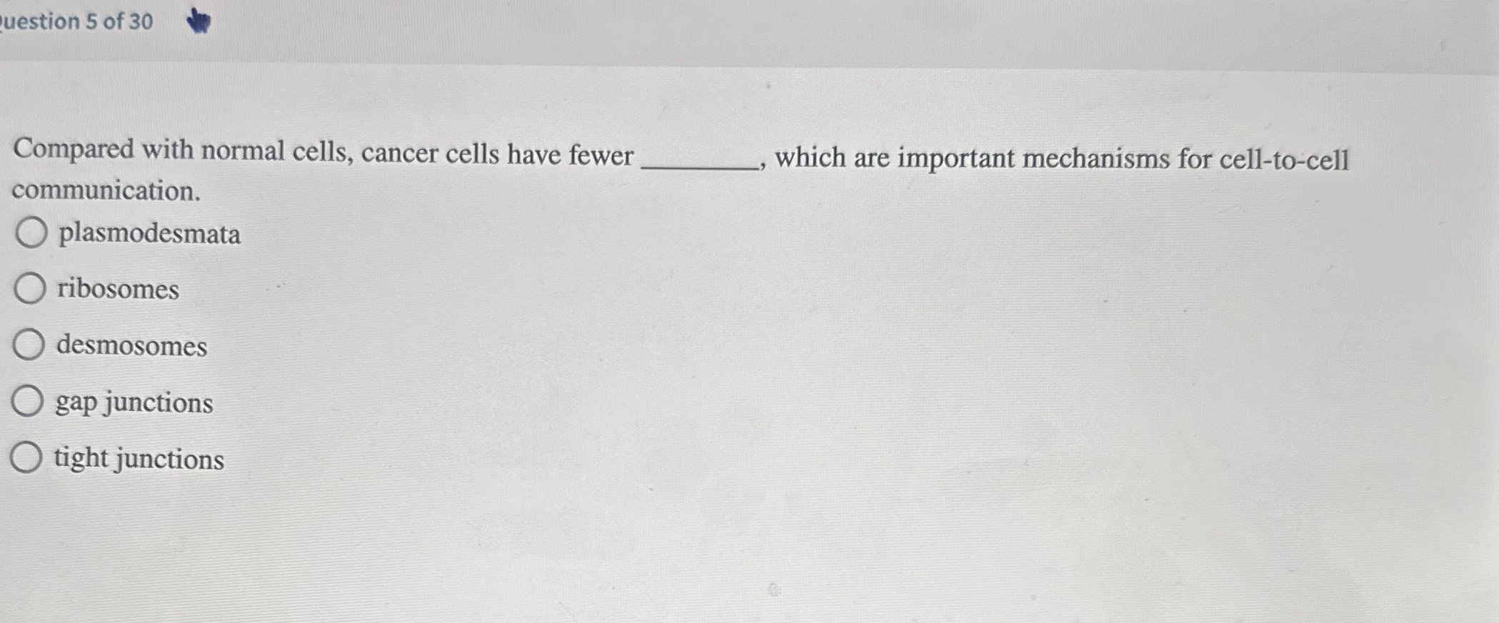 Solved Compared with normal cells, cancer cells have | Chegg.com