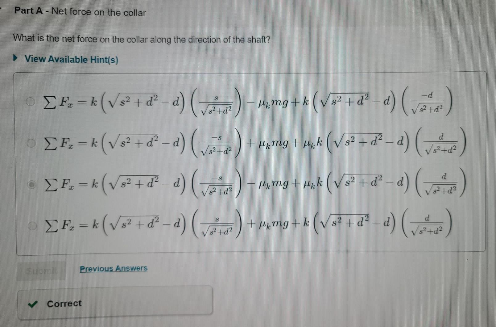 Solved To set up and solve the equations of motion using | Chegg.com