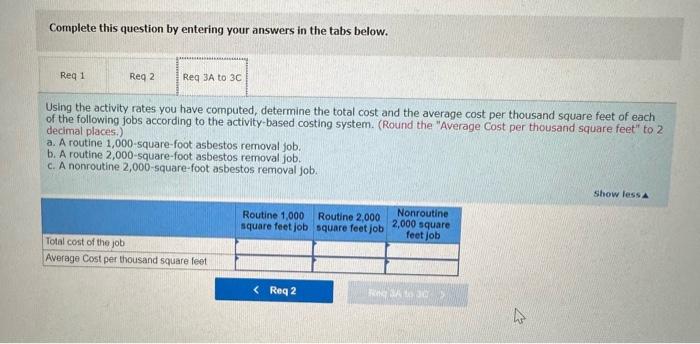 Solved Problem 7-18 (Algo) Activity-Based Costing and | Chegg.com