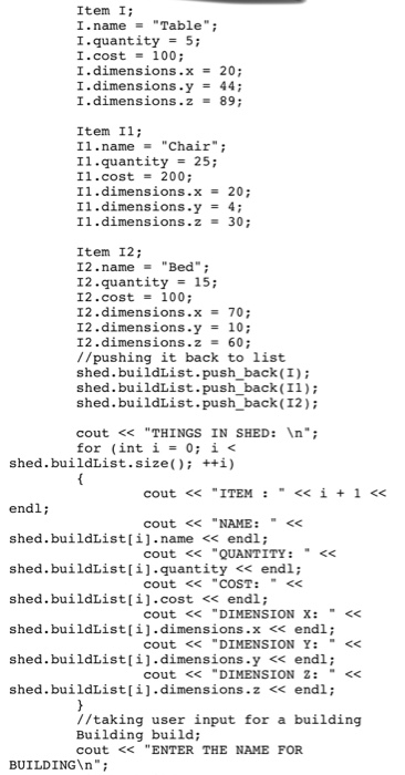 Solved c++ attachted below is my code from previous | Chegg.com