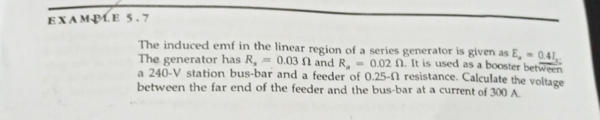 Solved 5.16. Determine the field diverter resistance that | Chegg.com