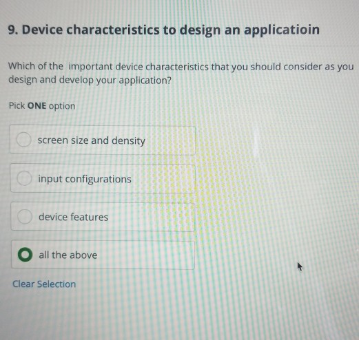 Solved 9. Device characteristics to design an applicatioin | Chegg.com