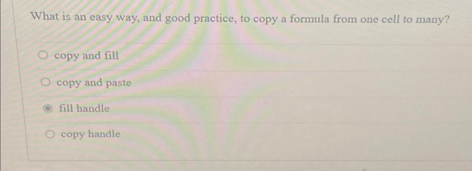 Solved What is an easy way, and good practice, to copy a | Chegg.com
