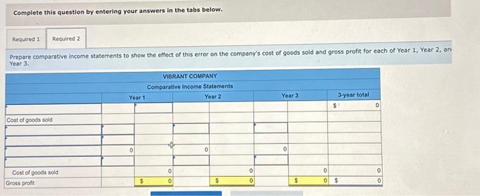 Solved Exercise 5-17 (Algo) Analyzing inventory errors LO A2 | Chegg.com