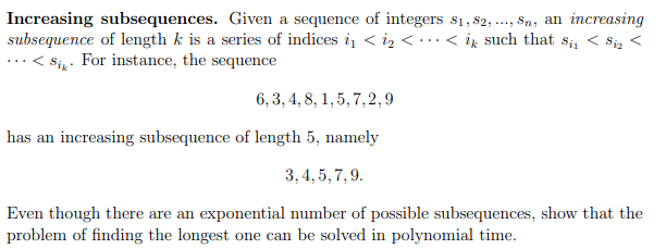 Solved Theory Of Computation Coursecreasing Subsequences