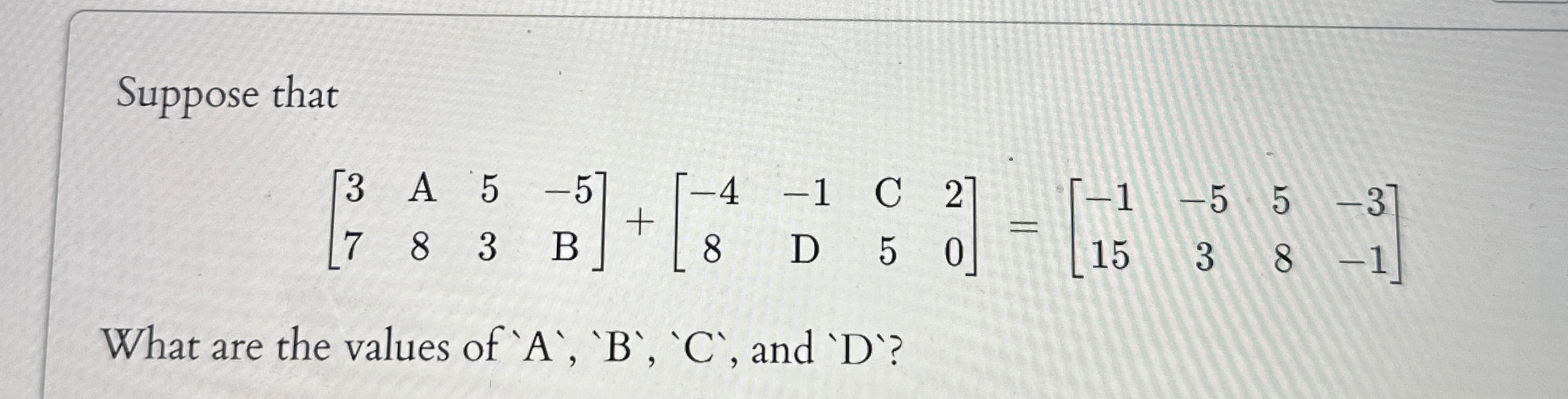 Solved by an EXPERT Suppose | Chegg.com