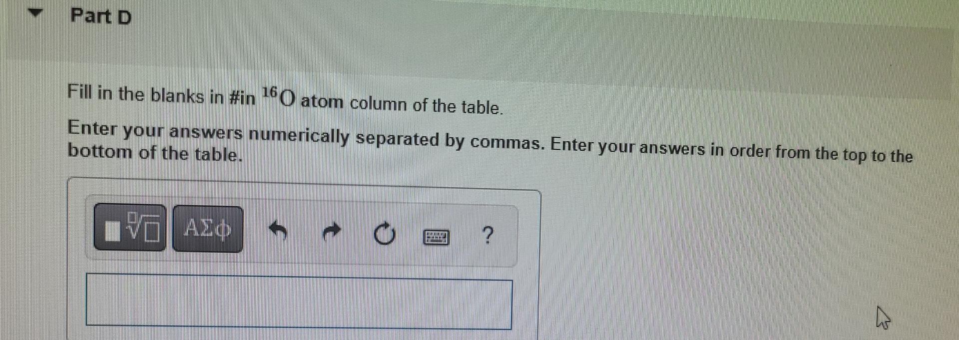 Solved Complete the following table. Particle Mass (amu) | Chegg.com