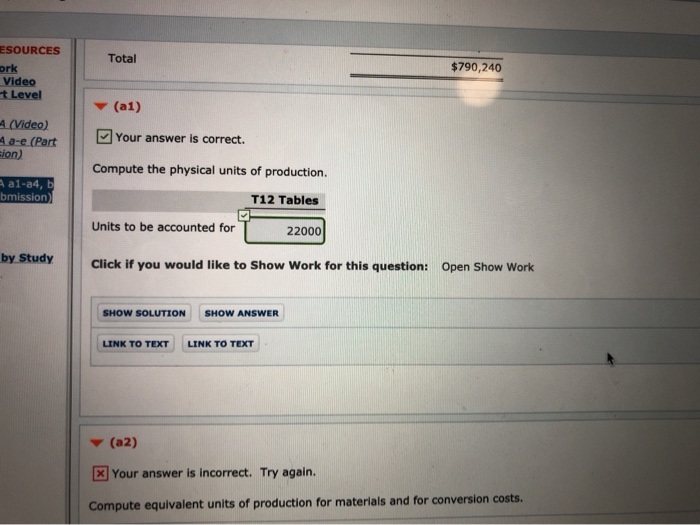 Solved Problem 21-3A a1-a4, b (Part Level Submission) | Chegg.com