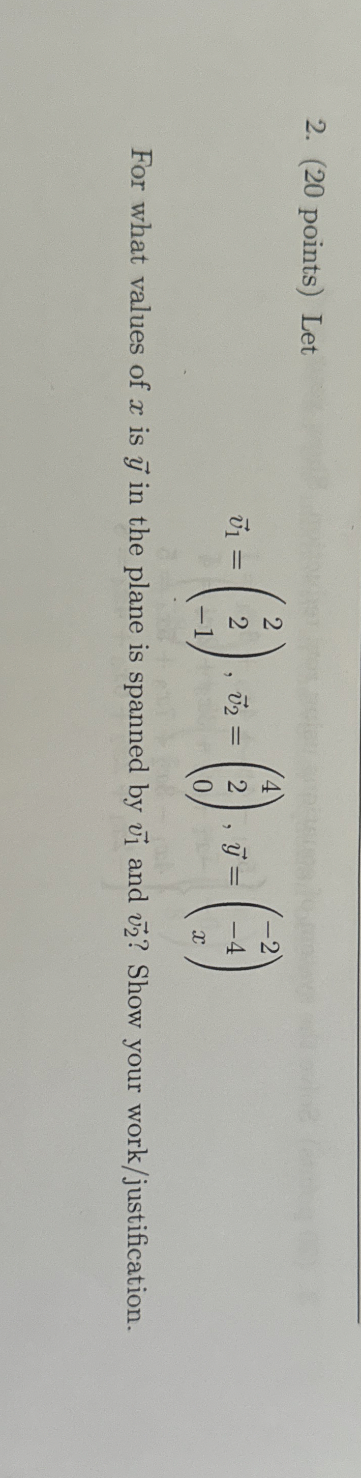 Solved (20 ﻿points) | Chegg.com