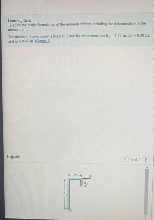 Solved Learning Goal: To apply the scalar formulation of the | Chegg.com