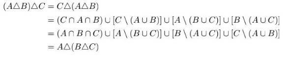 Solved Write down which laws of set theory were used in each | Chegg.com