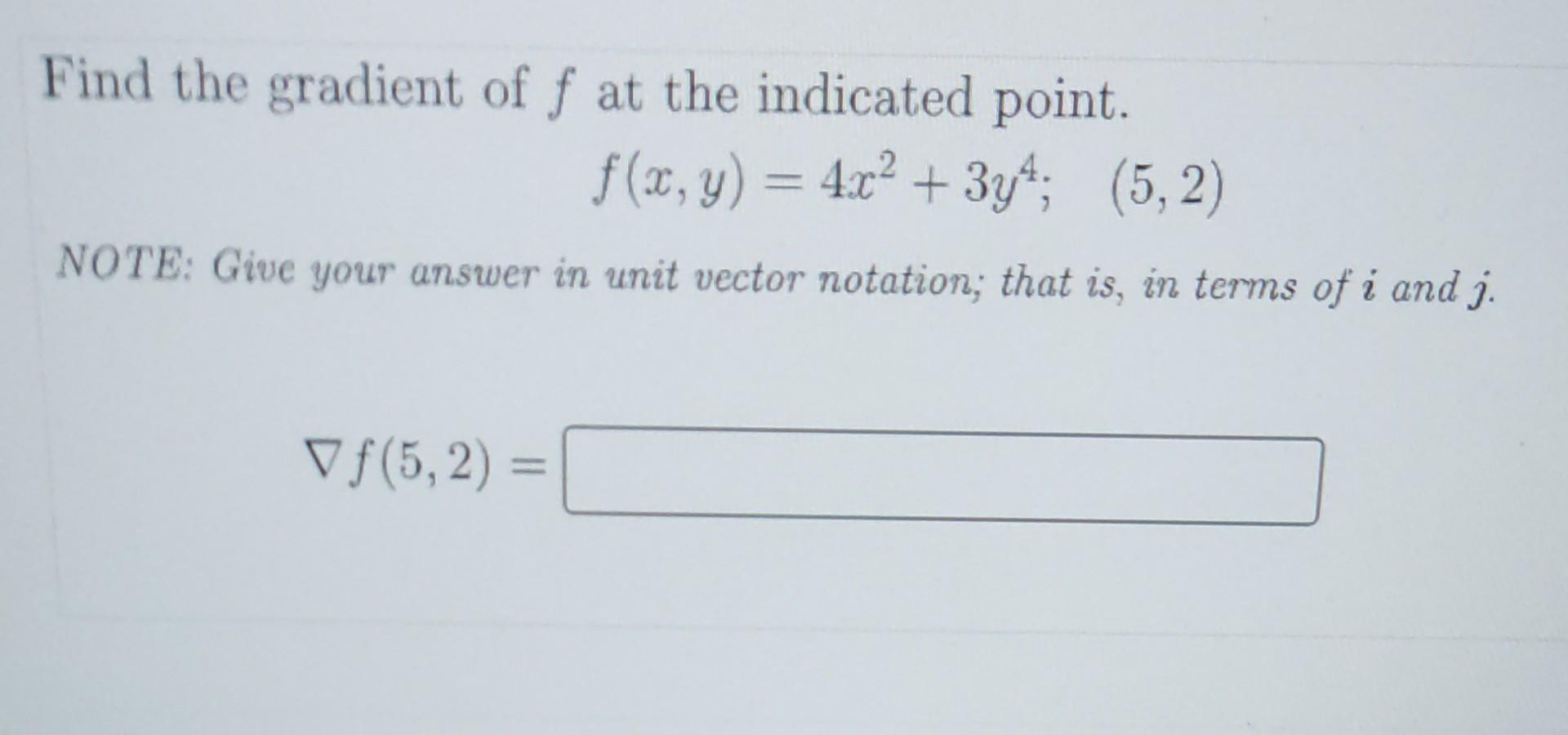 Solved Find a unit vector in the direction in which | Chegg.com