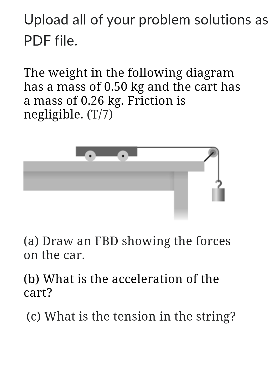 Solved Upload all of your problem solutions as PDF file.The | Chegg.com
