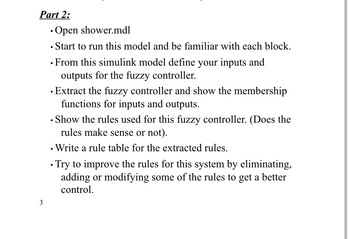 Solved Mamdani Fuzzy ControllersThis experiments discuss the | Chegg.com