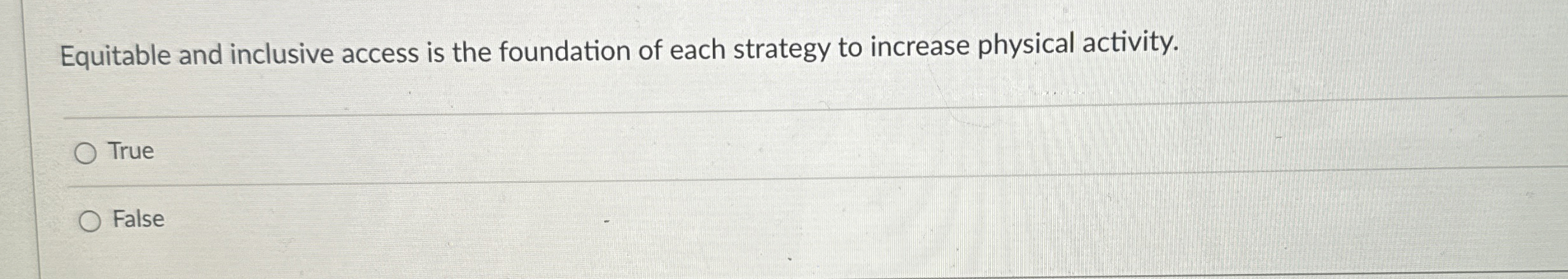 Solved Equitable and inclusive access is the foundation of | Chegg.com