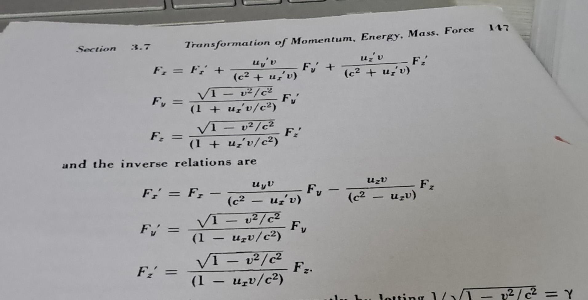 Equations 3-31 a and 3−31b are the transformation | Chegg.com