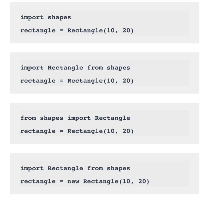 Solved D 6. Consider the following code: class Rectangle: | Chegg.com