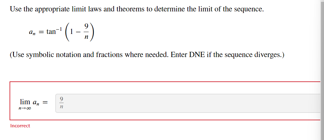 Solved Use the appropriate limit laws and theorems to | Chegg.com