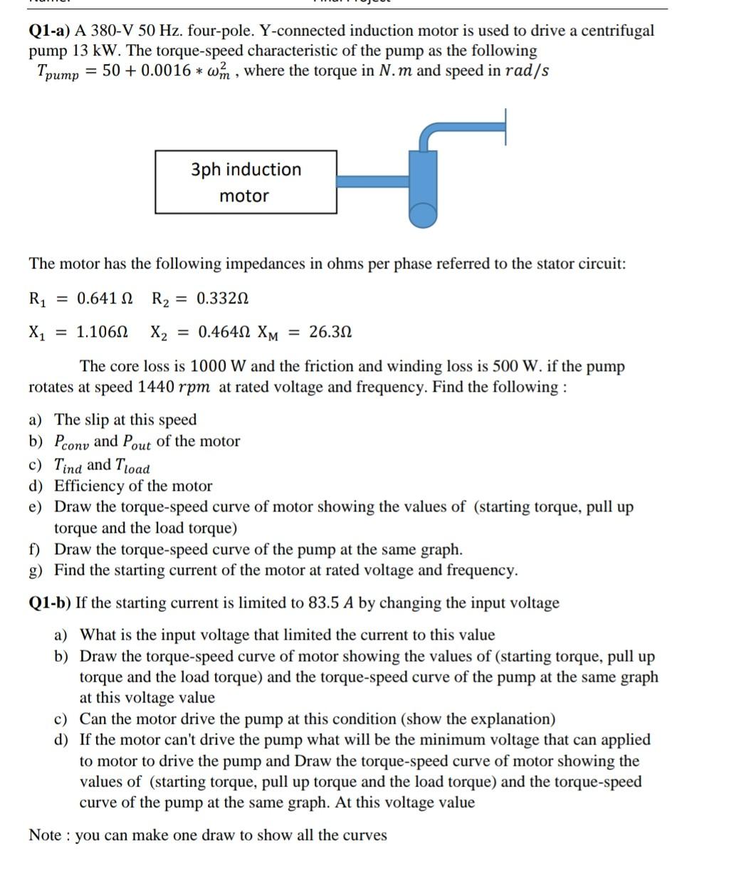 Solved solve the question Q1 b I do not want to solve Q1 a | Chegg.com