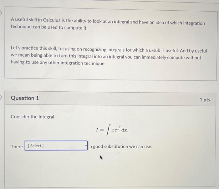 Solved A useful skill in Calculus is the ability to look at | Chegg.com
