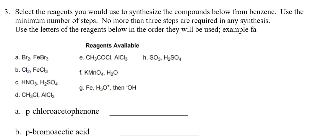 Solved Select the reagents you would use to ﻿synthesize the | Chegg.com