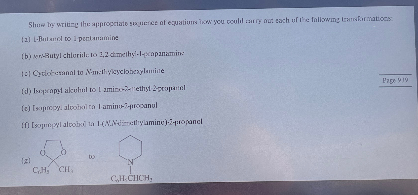 Solved Show by writing the appropriate sequence of equations | Chegg.com