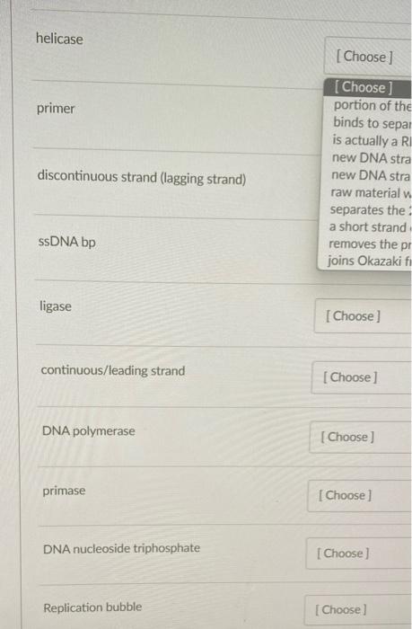 Solved Match the items on the lett with its proger | Chegg.com