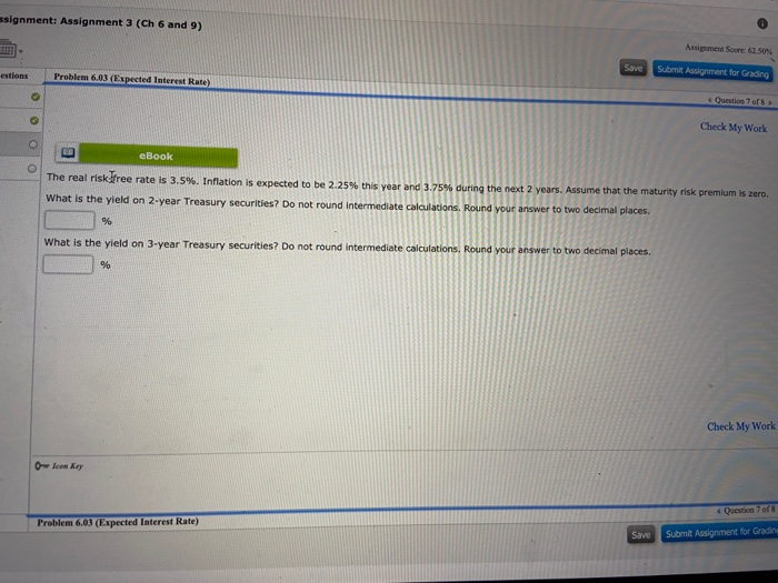 Solved ssignment: Assignment 3 (Ch 6 and 9) Assignment | Chegg.com Solved ssignment: Assignment 3 (Ch 6 and 9) Assignment | Chegg.com