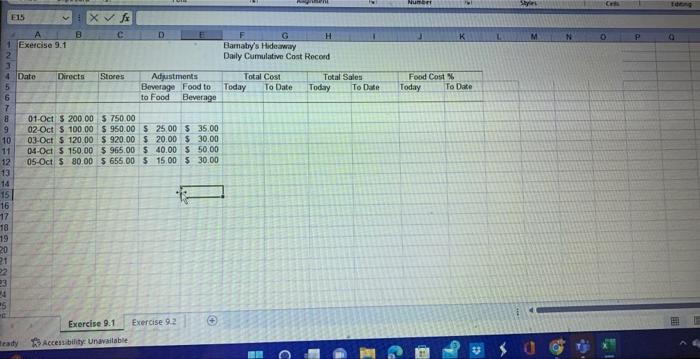 Based on the attached excel file, kindly calculate | Chegg.com