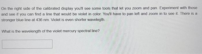 On the right side of the calibrated display you'll | Chegg.com