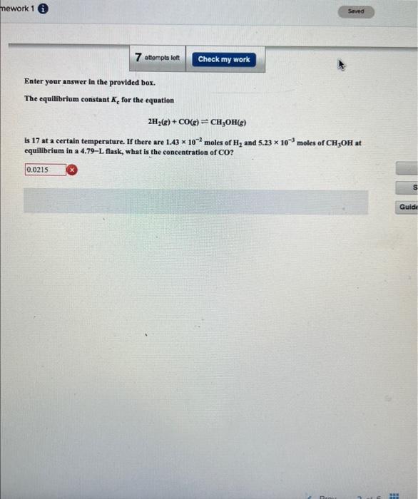 Solved Enter your answer in the provided box. The | Chegg.com