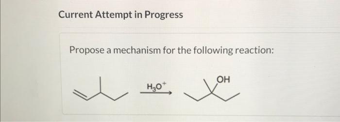 Solved has to be 4 part mechanism with arrows.. i cant get | Chegg.com