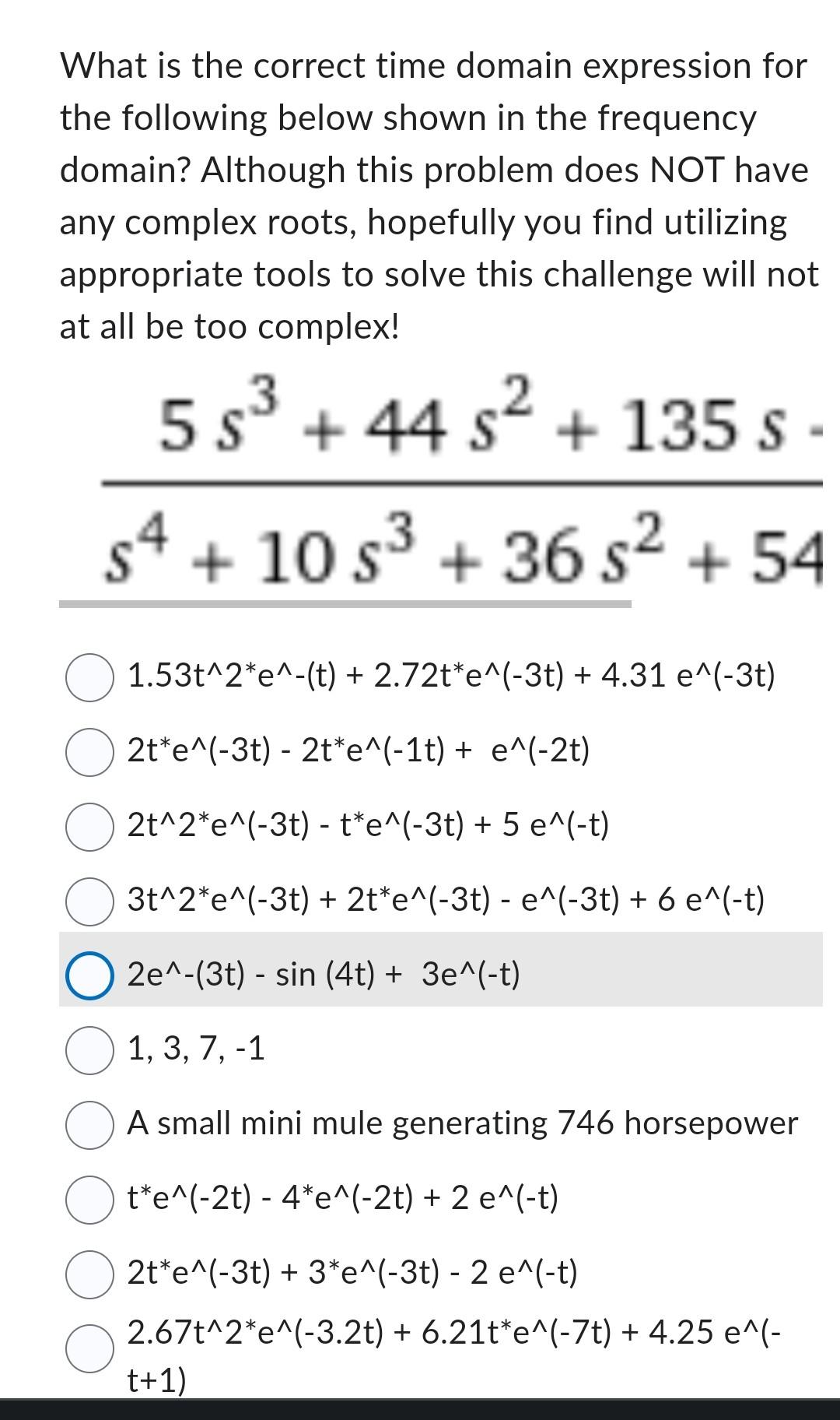 Solved question \#1. Express the following function in terms | Chegg.com