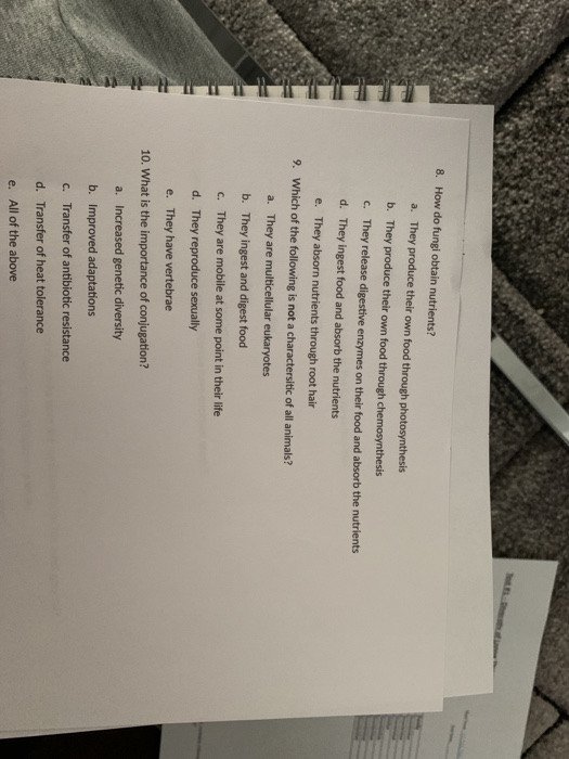 Solved Part A - Multiple Choice [K/U - 20 marks] Use the | Chegg.com