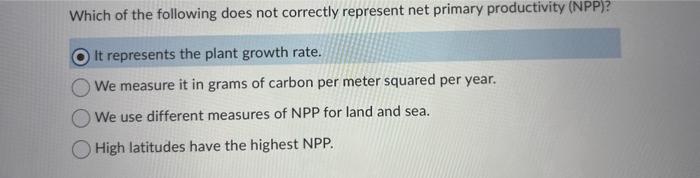 Solved Which of the following does not correctly represent | Chegg.com