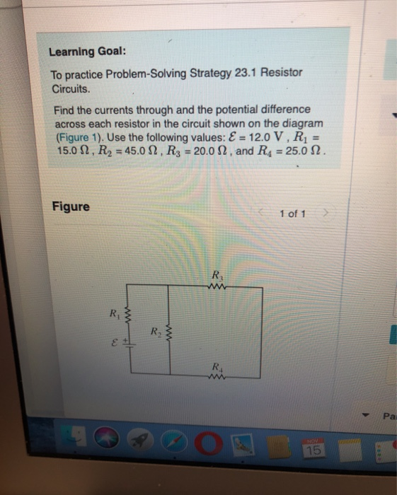 Solved Learning Goal: To practice Problem-Solving Strategy | Chegg.com