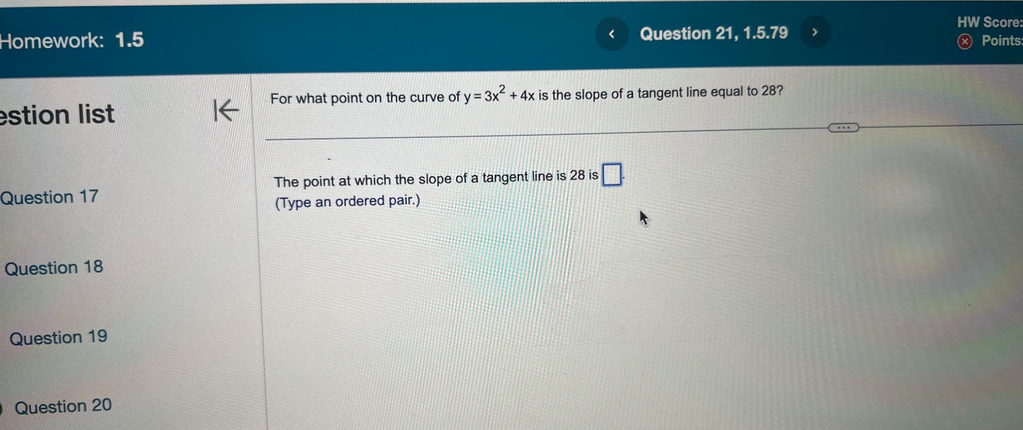 Solved Homework 1 5question 21 1 5 79hw Scorepointsastion