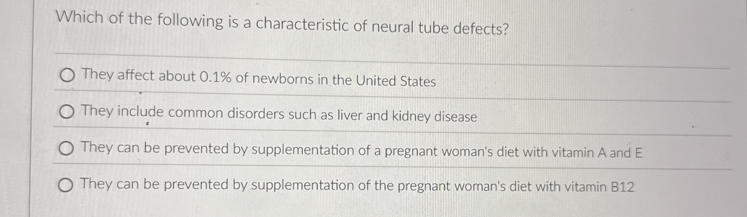 Solved Which of the following is a characteristic of neural | Chegg.com