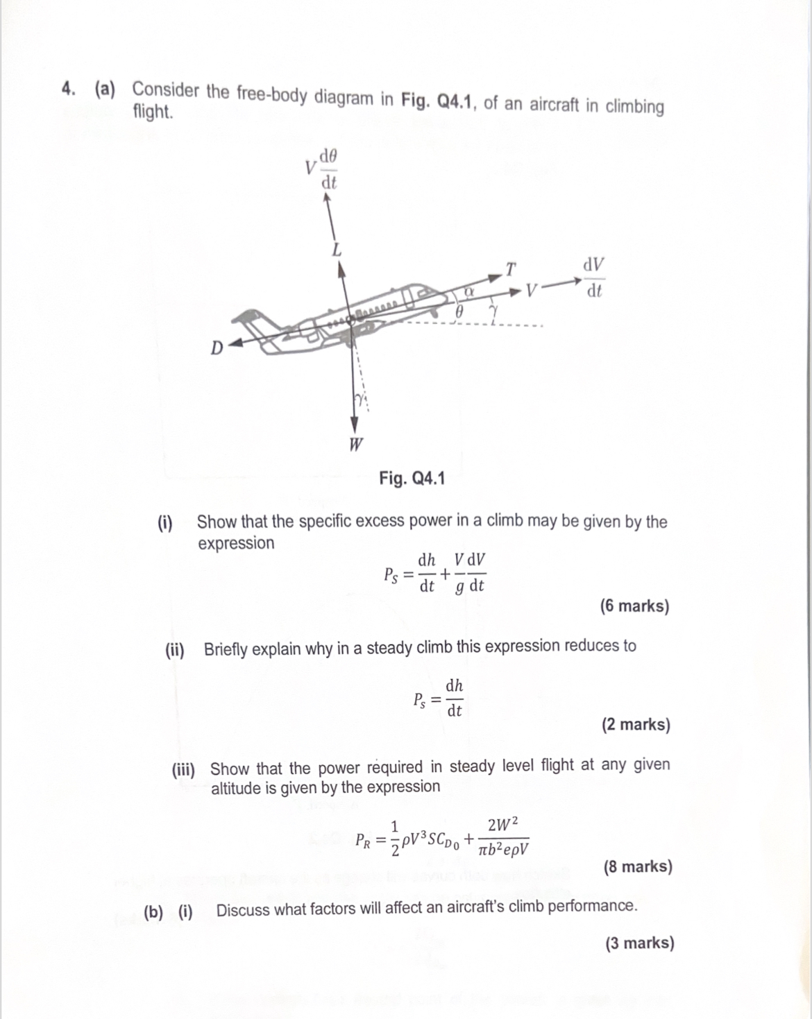 Solved (a) ﻿Consider the free-body diagram in Fig. Q4.1, ﻿of | Chegg.com