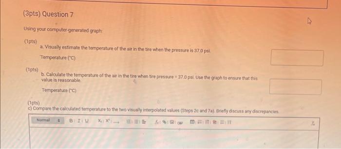 Solved Prepare a hand-drawn plot of the two variables using | Chegg.com
