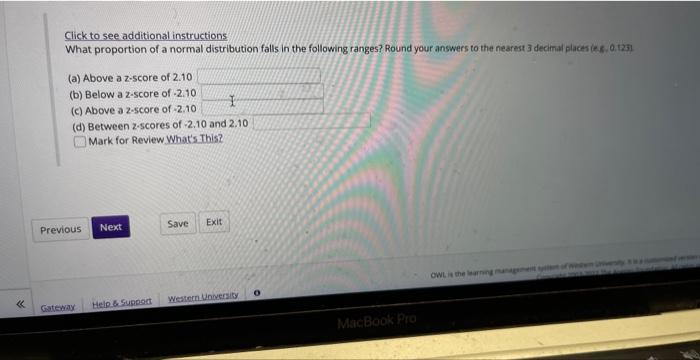 Solved Click to see additional instructions What proportion | Chegg.com