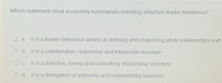 Solved Which statement most accurately summarizes initiating | Chegg.com