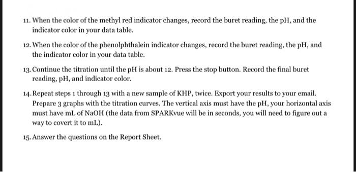 Solved Sample 2 Buret reading (mL) PH Indicator color | Chegg.com