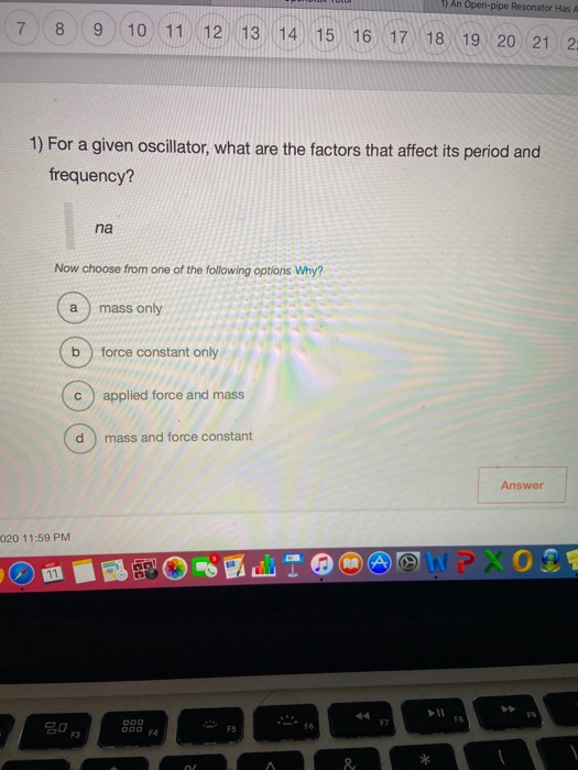 Solved 1) An Open-pipe Resonator Has A 7 8 9 10 11 12 13 14 | Chegg.com