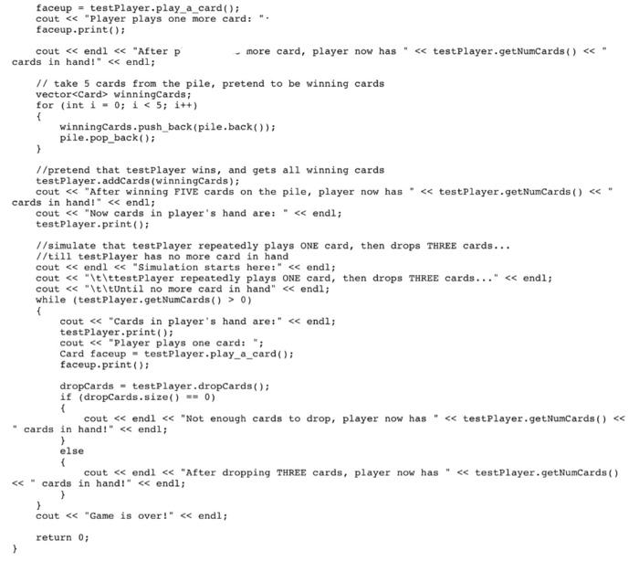 Solved C++, the source codes are provided below. Using the | Chegg.com